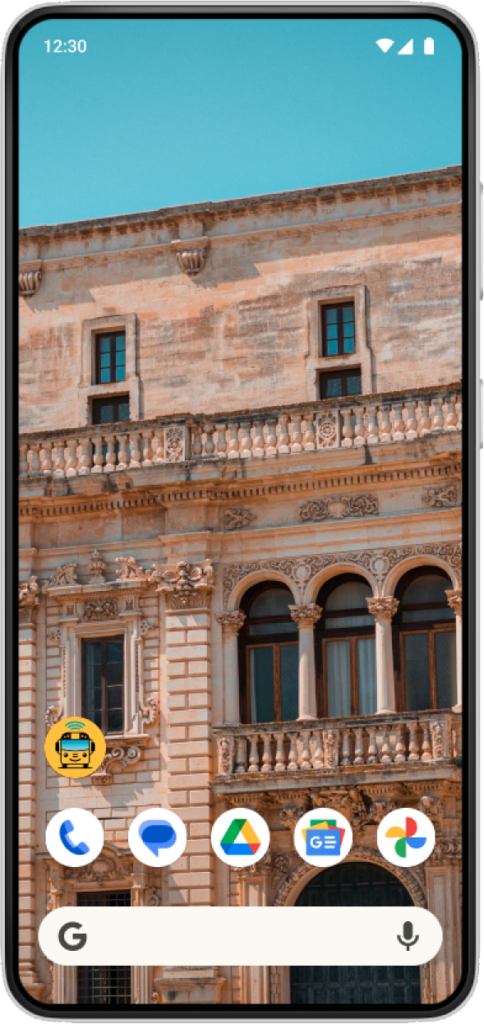 Get the App - Here Comes The Bus