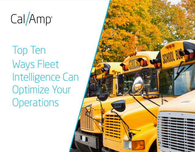 Top Ten Ways Fleet Intelligence Can Optimize Your School Bus Operations - Here Comes The Bus